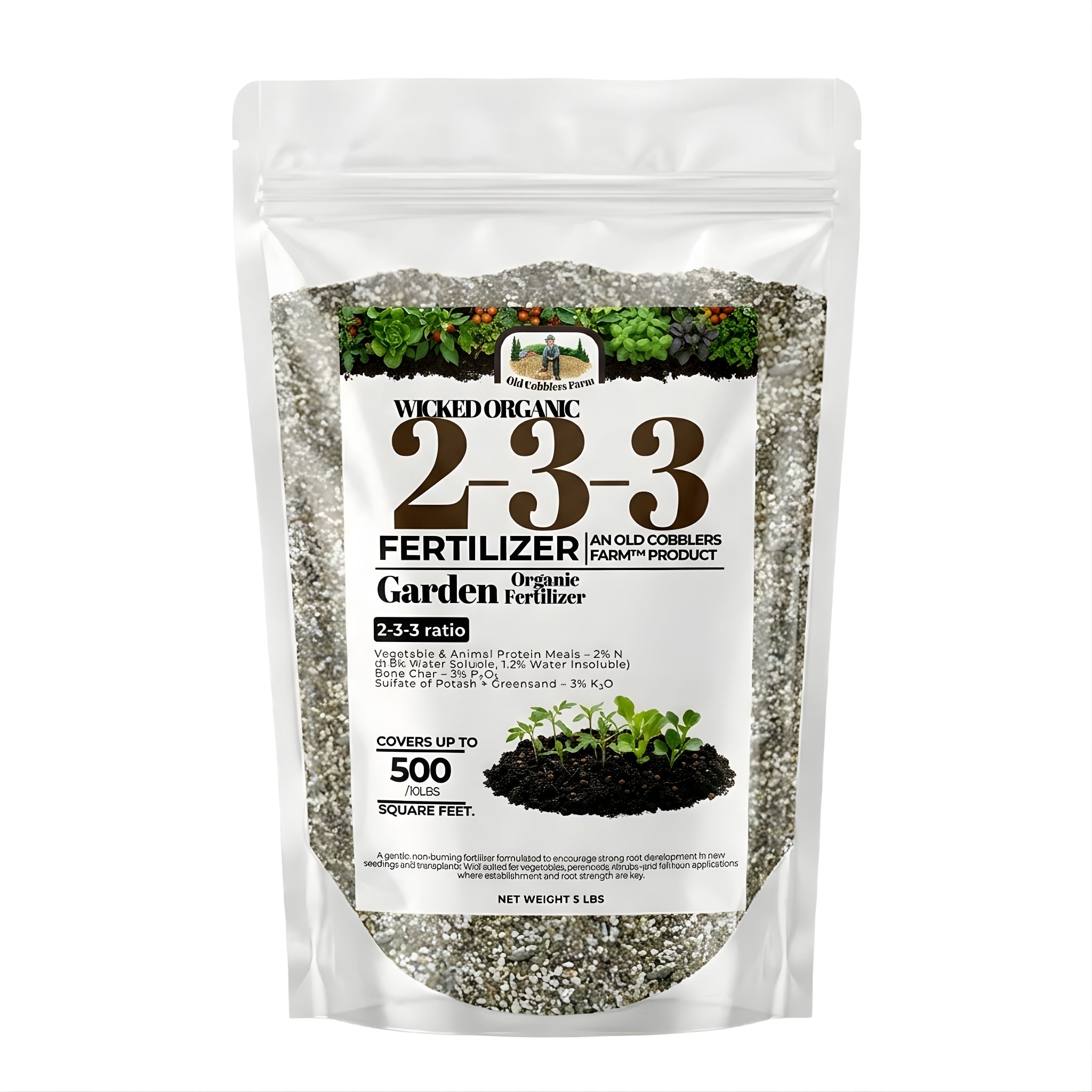 Old Cobblers Farm™ Wicked Organic 2-3-3 Fertilizer — Organic Seed Star